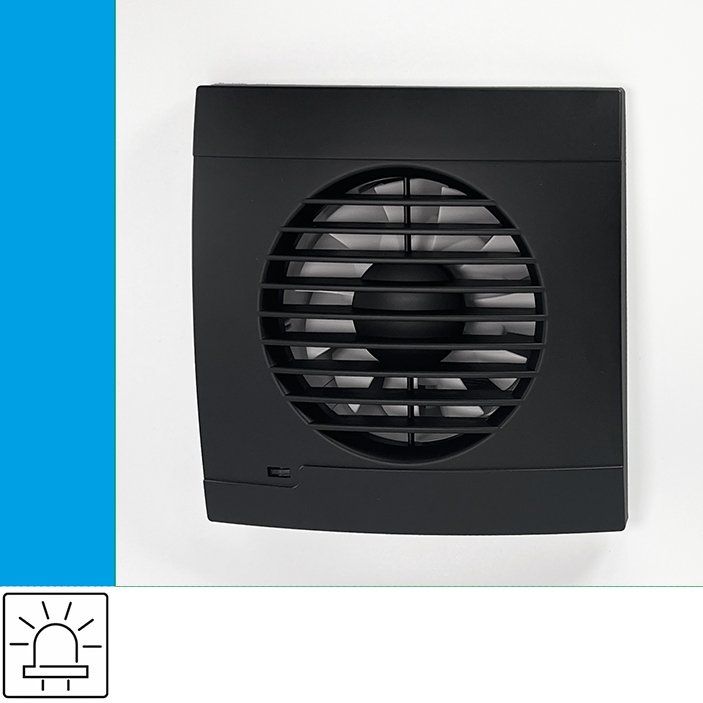 Wentylator łazienkowy Vulkan RS100L Onyx – ELPLAST.COM PSA
